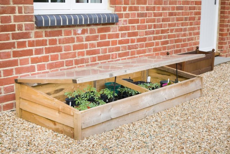 How To Build A DIY Cold Frame In 4 Easy Steps - Help Half-Hardy Plants ...