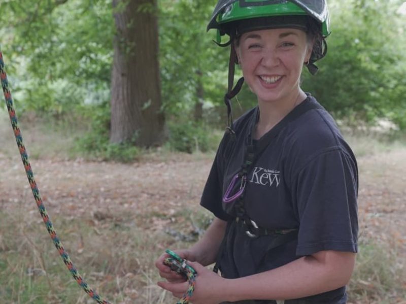 Cecily Withall: The First Female Climbing Arborist At Kew Gardens Since ...